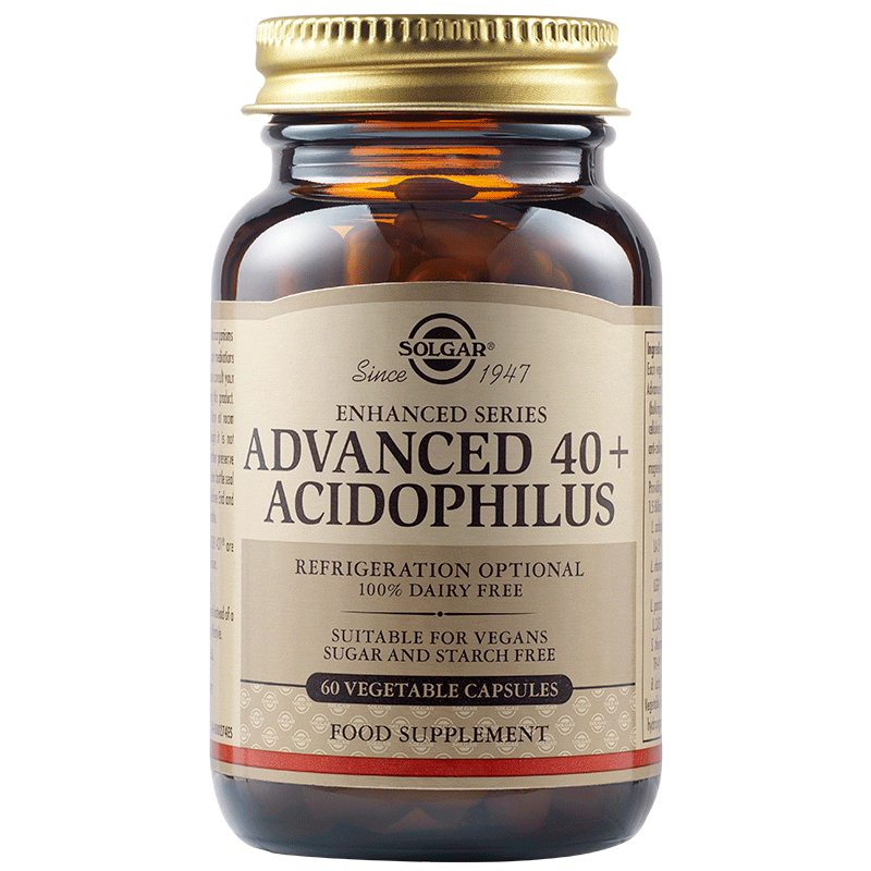 ADVANCED 40+ ACIDOPHILUS veg. caps 60s | Solgar